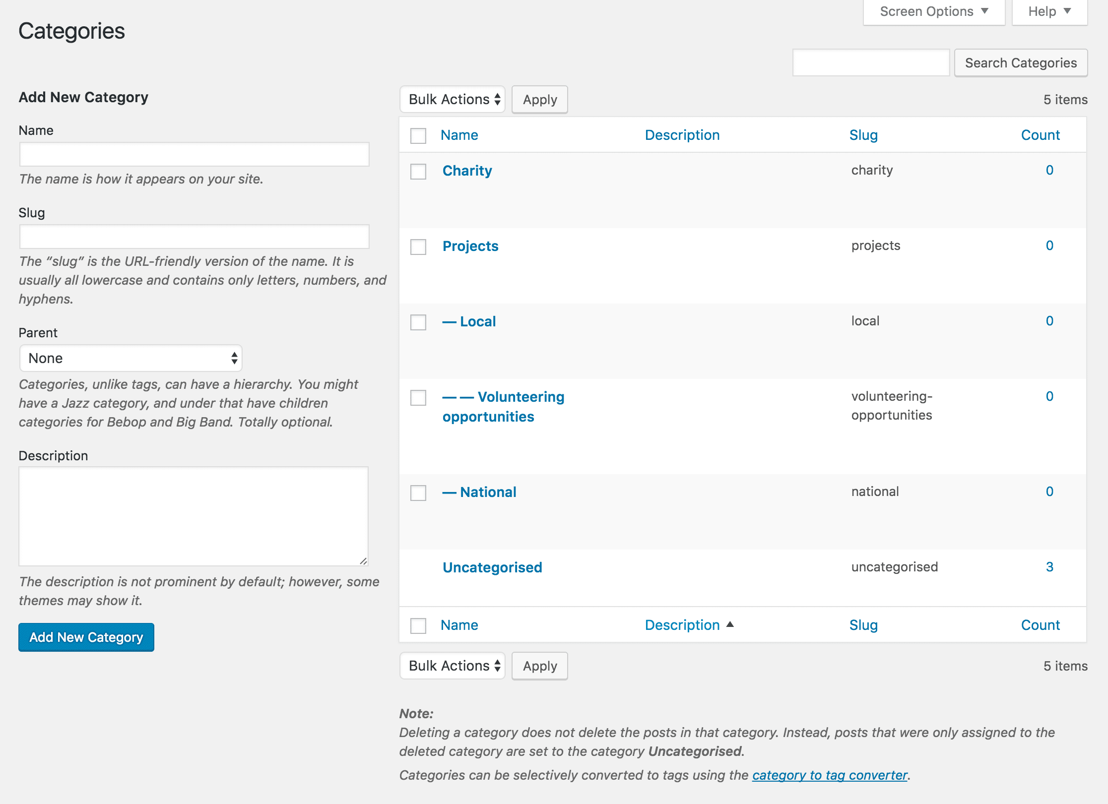 Categories - WPlook Documentation