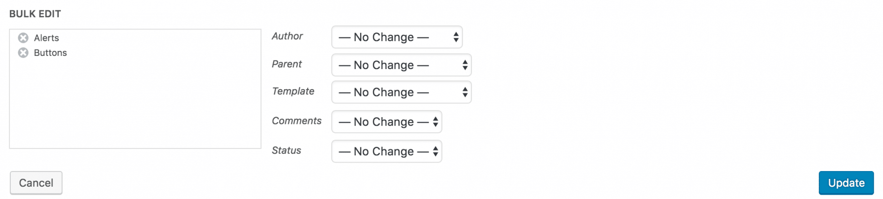 All Pages - WPlook Documentation