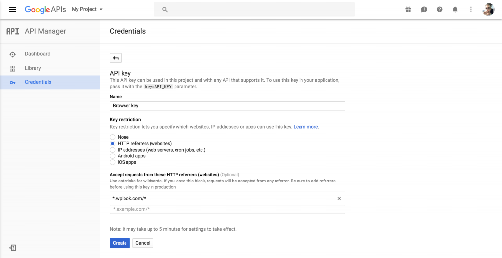 Google Maps Settings - WPlook Documentation