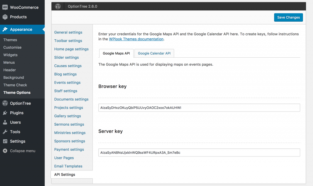 Google Maps Settings - WPlook Documentation