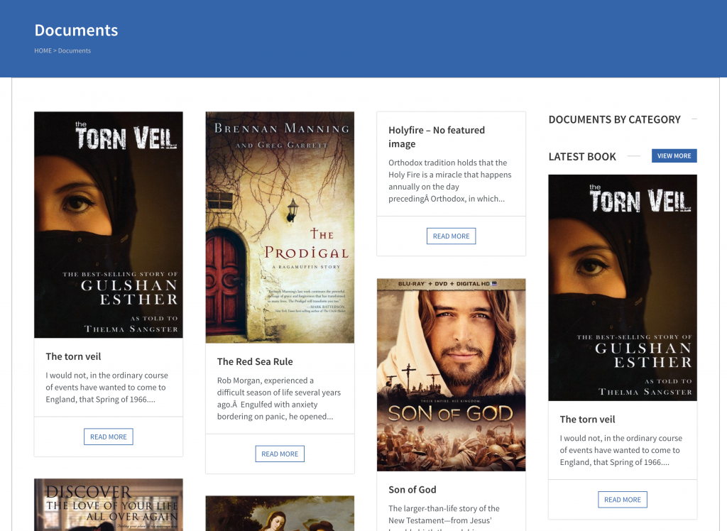 Displaying Documents - WPlook Documentation
