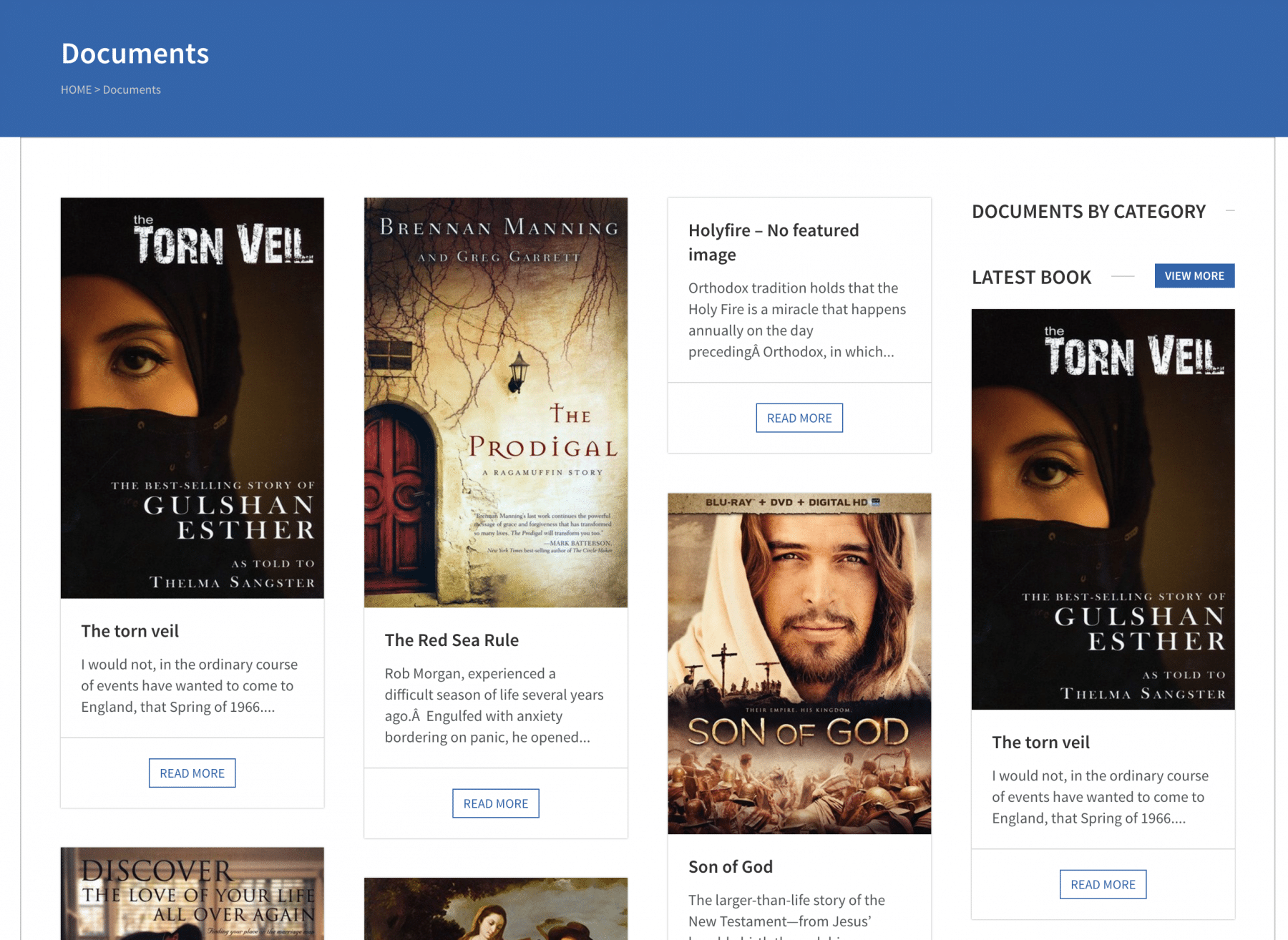 Displaying Documents - WPlook Documentation