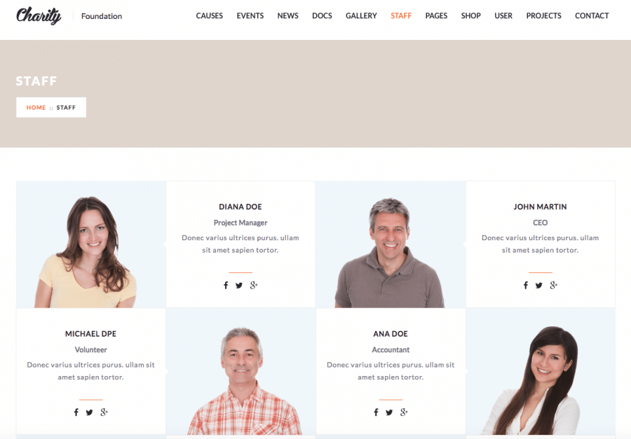 Staff - WPlook Documentation