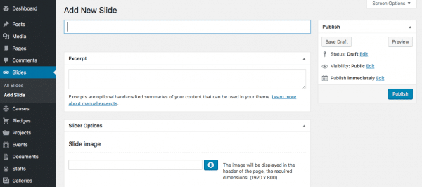 Add Slide - WPlook Documentation