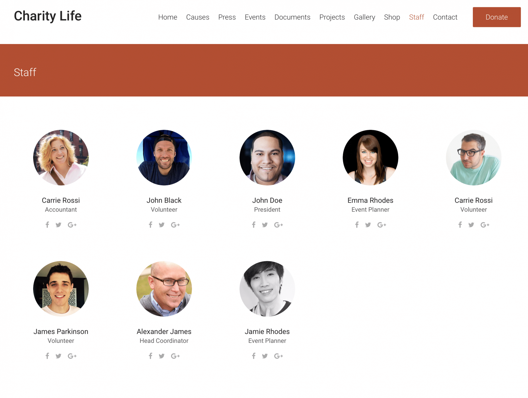 All Staff - WPlook Documentation