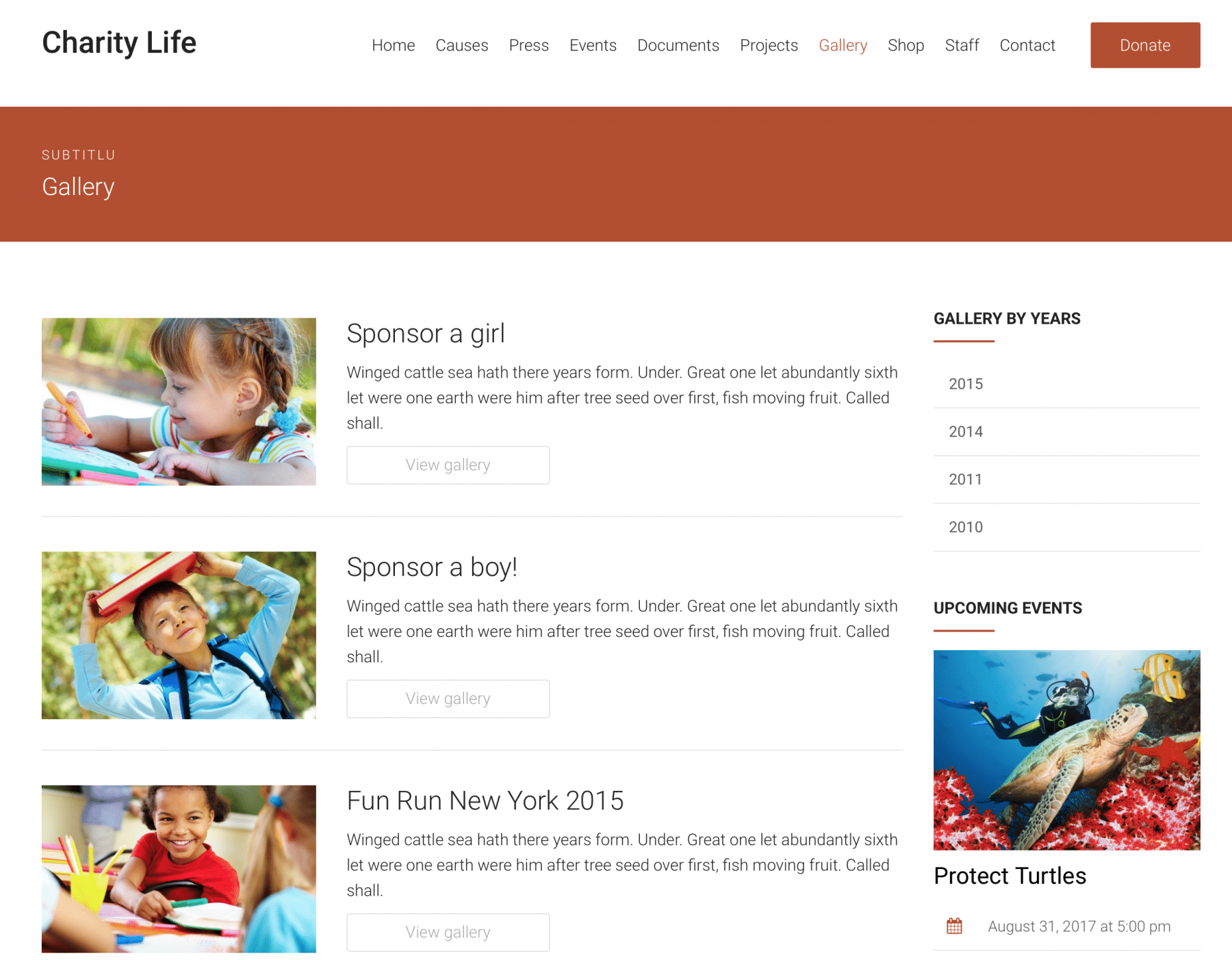 Gallery - WPlook Documentation