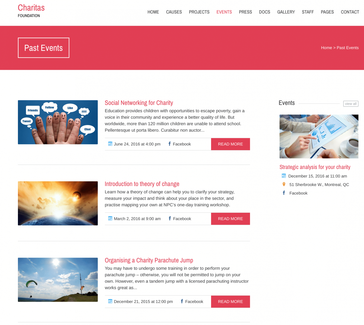 Events - WPlook Documentation