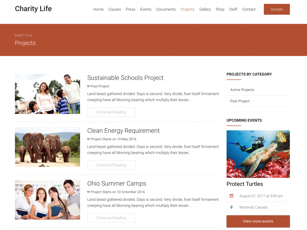 All Projects - WPlook Documentation