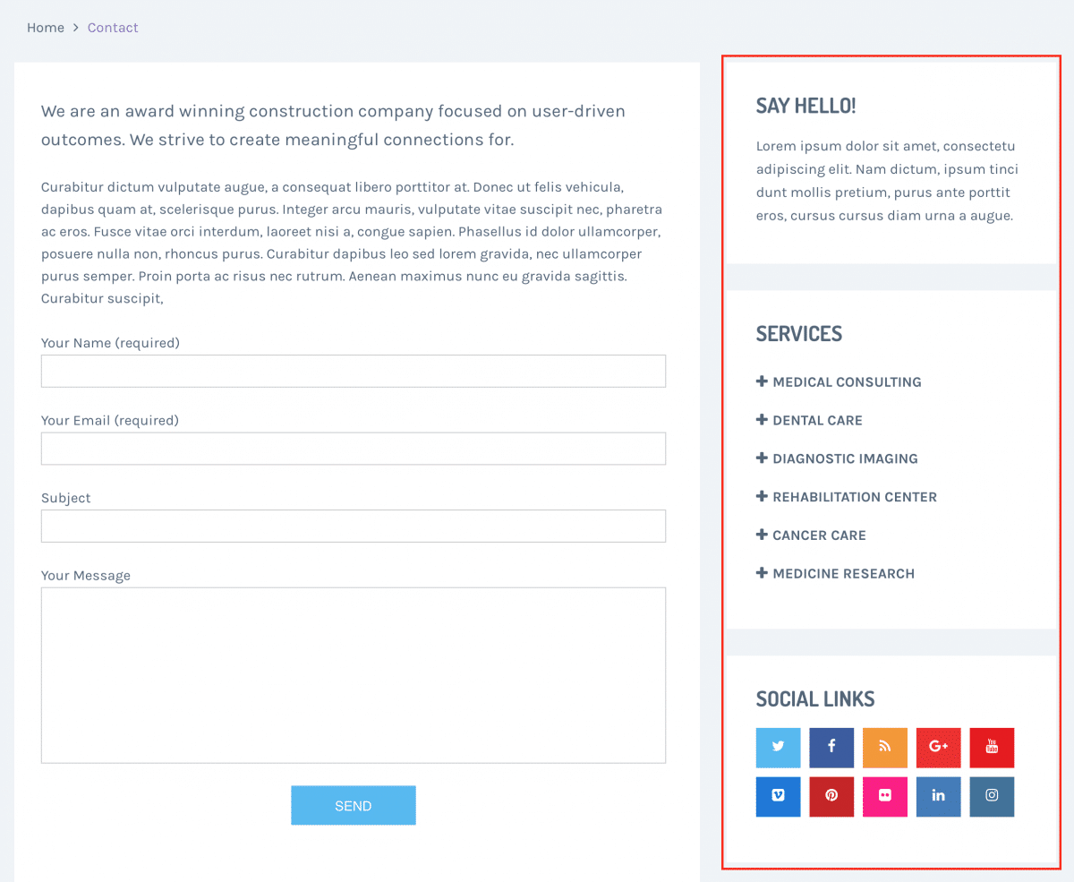 Sidebars - WPlook Documentation