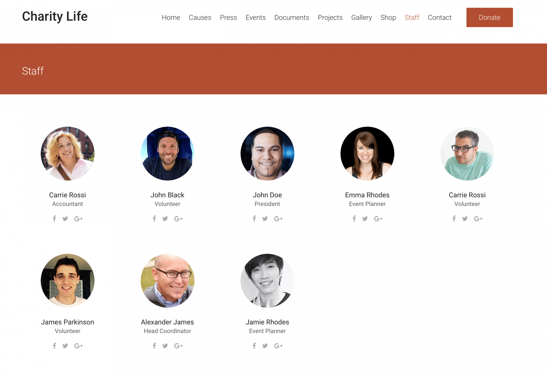 Staff - WPlook Documentation