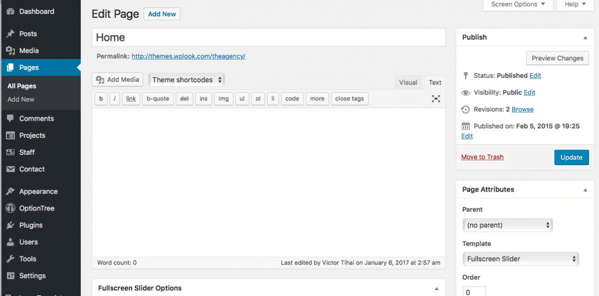 Customizer - WPlook Documentation