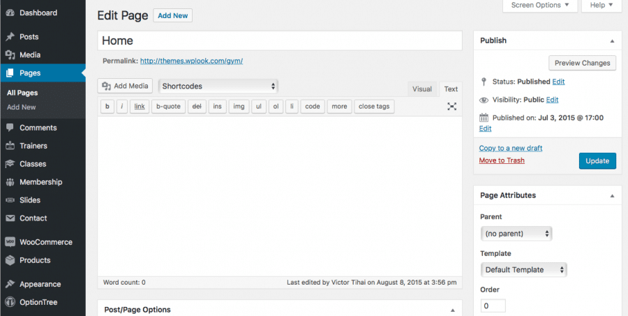 Customizer - WPlook Documentation