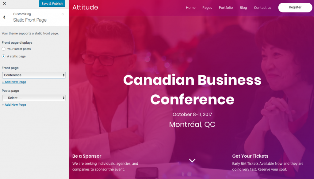 Customizer - WPlook Documentation
