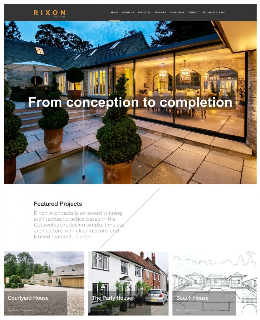 Rixon Architects - WPlook Themes