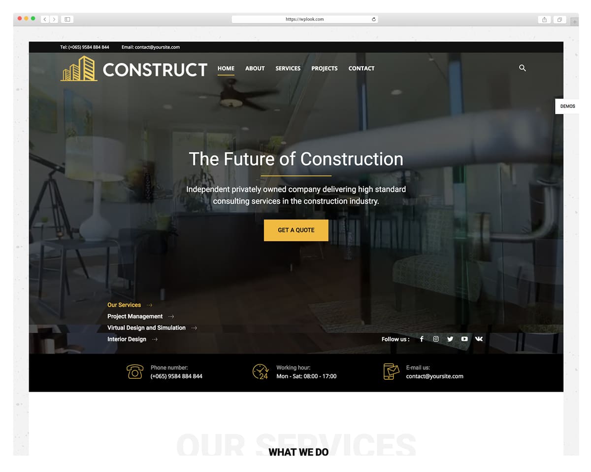 12+ Best Construction WordPress Themes in 2025 - WPlook Themes