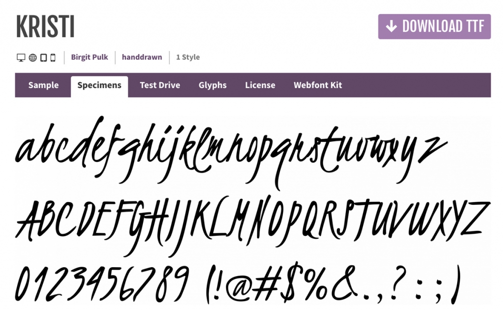 20 Best Free Handwritten Fonts for Designers - WPlook Themes