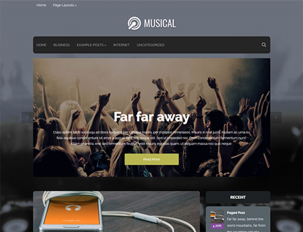 Best Free Music WordPress Themes for Bands & Musicians - WPlook Themes